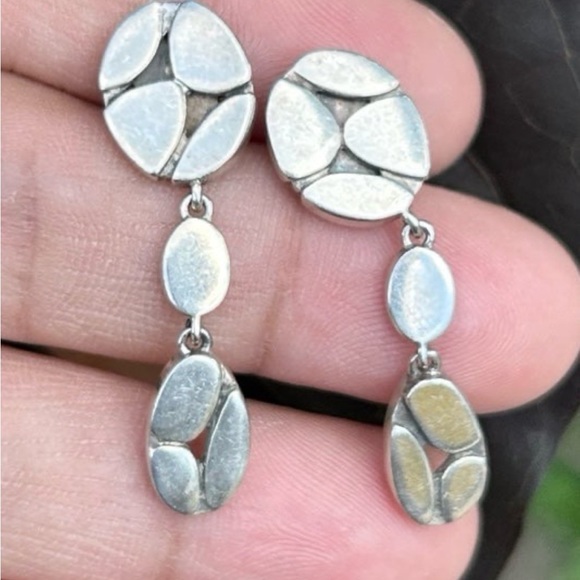 John Hardy | Jewelry | Vintage John Hardy Dot Collection Kali Triple Drop Sterling Silver ...